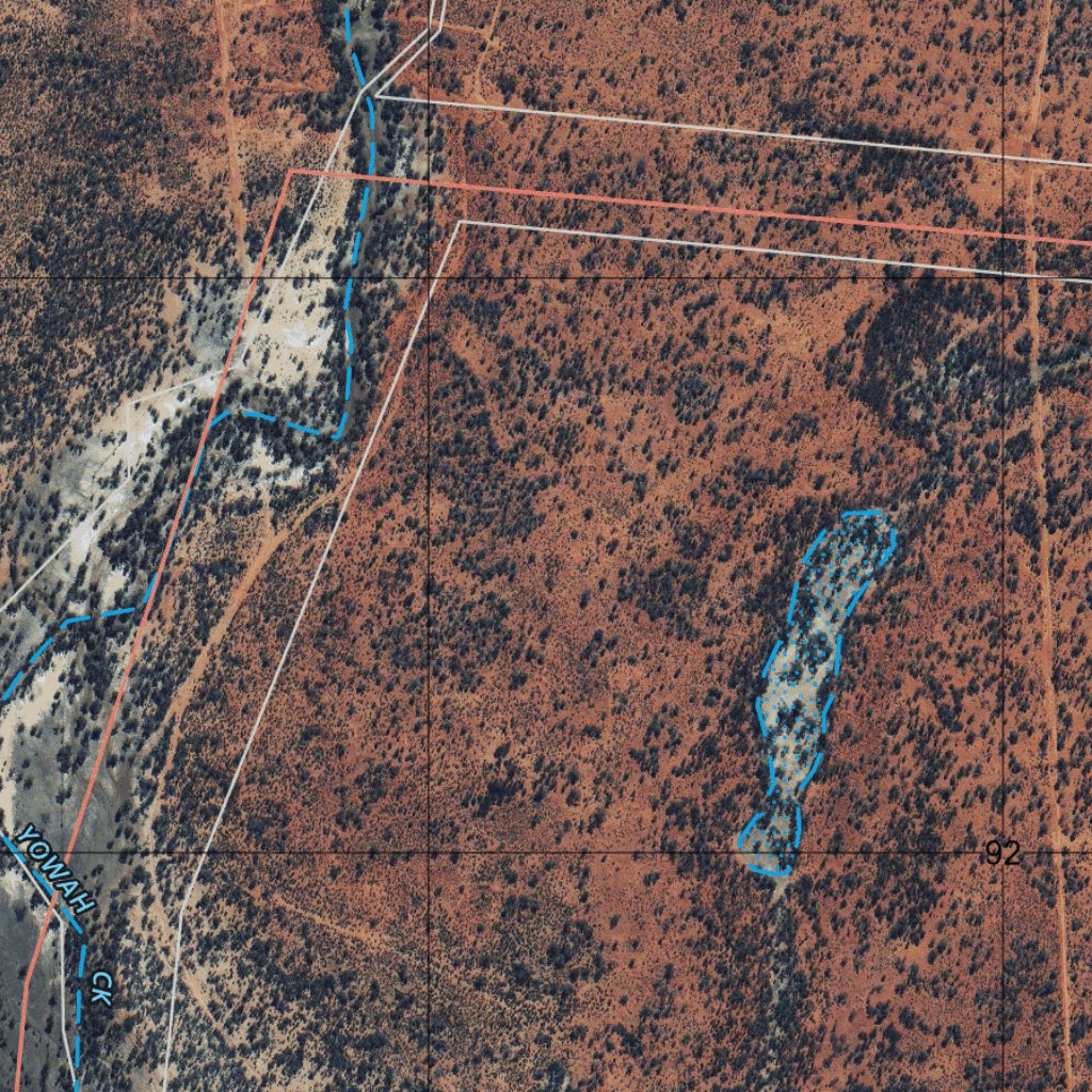 Yowah (7841-13i) Map by Department of Resources | Avenza Maps