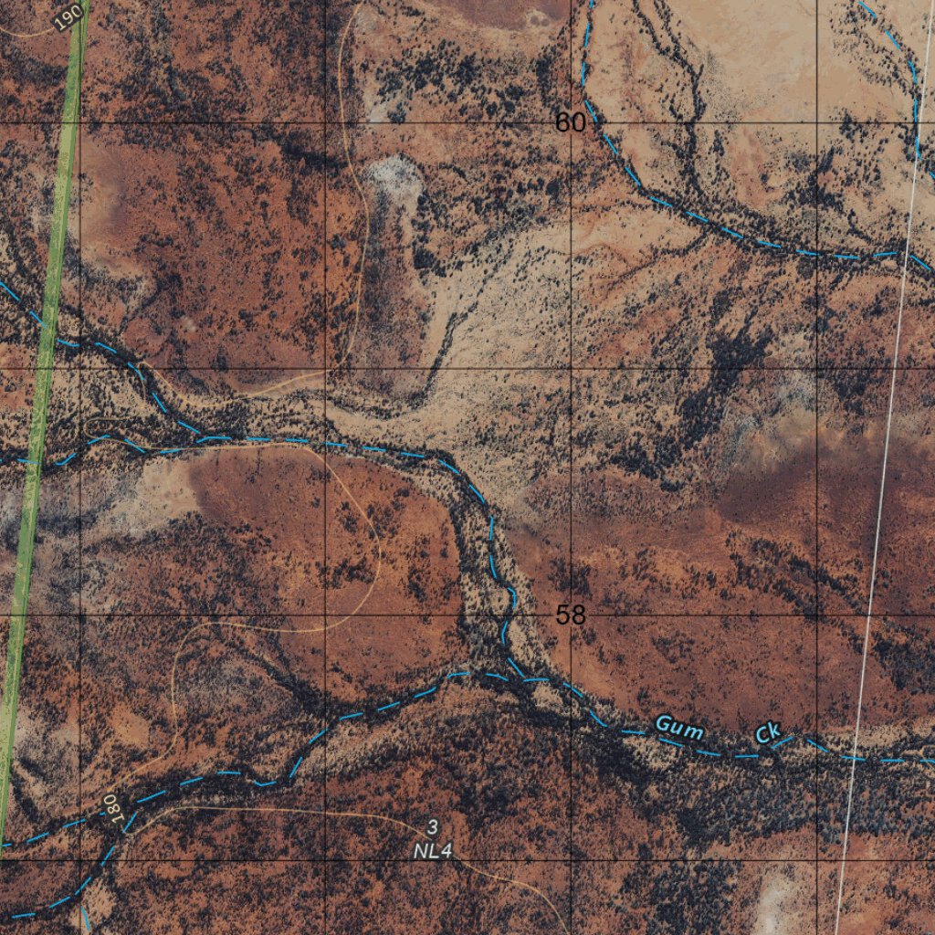 Yowah (7841-3i) Map by Department of Resources | Avenza Maps