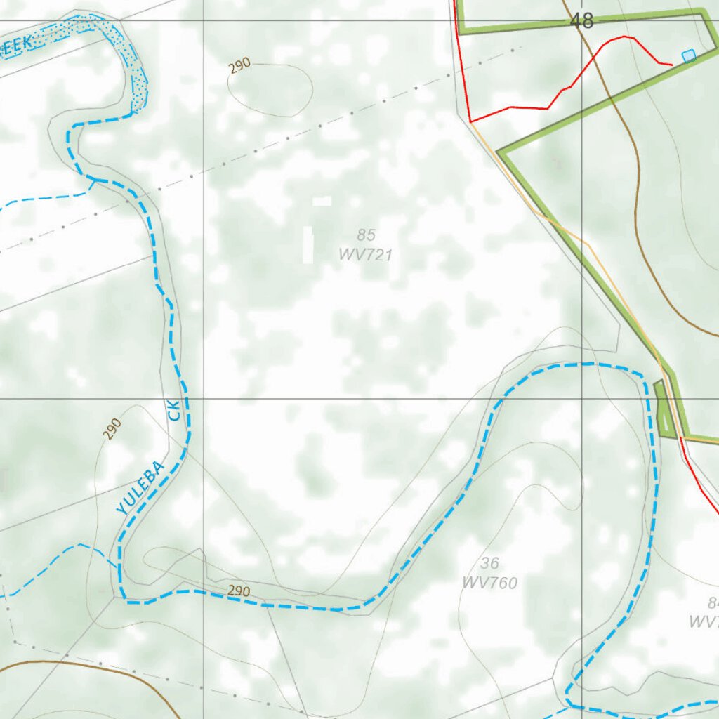 Yuleba Creek (8744-12) Map by Department of Resources | Avenza Maps