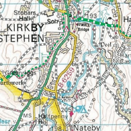 Coast 2 Coast Challenge Map 4 Orton to Kirkby Stephen by Discovery ...