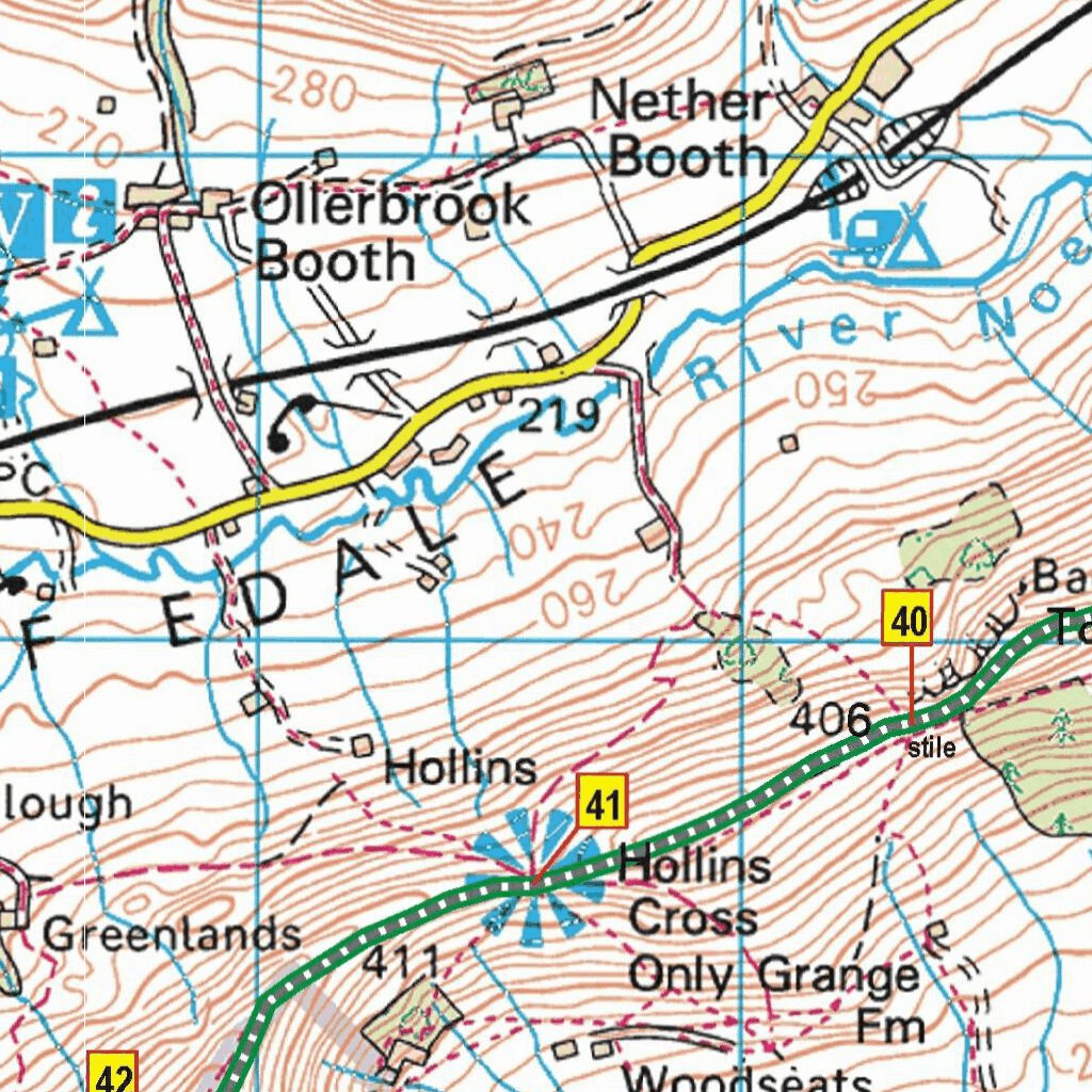Edale Skyline Challenge Map by Discovery Walking Guides Ltd | Avenza Maps