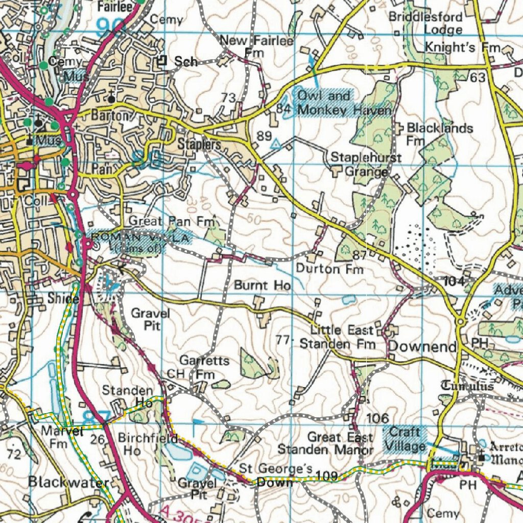 Isle of Wight Walkers Map by Discovery Walking Guides Ltd | Avenza Maps