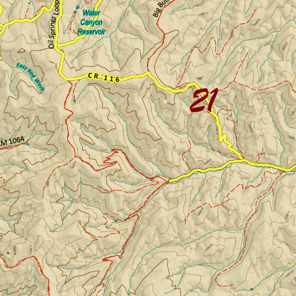 Land Ownership Map for CO Unit 21 by Divas de la Caza | Avenza Maps