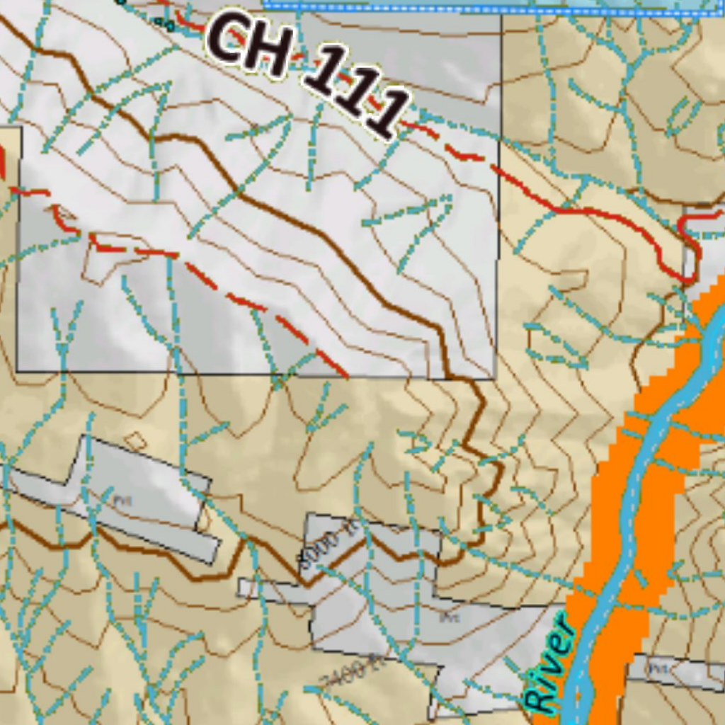 Land Ownership Map for CO Unit 361 by Divas de la Caza | Avenza Maps