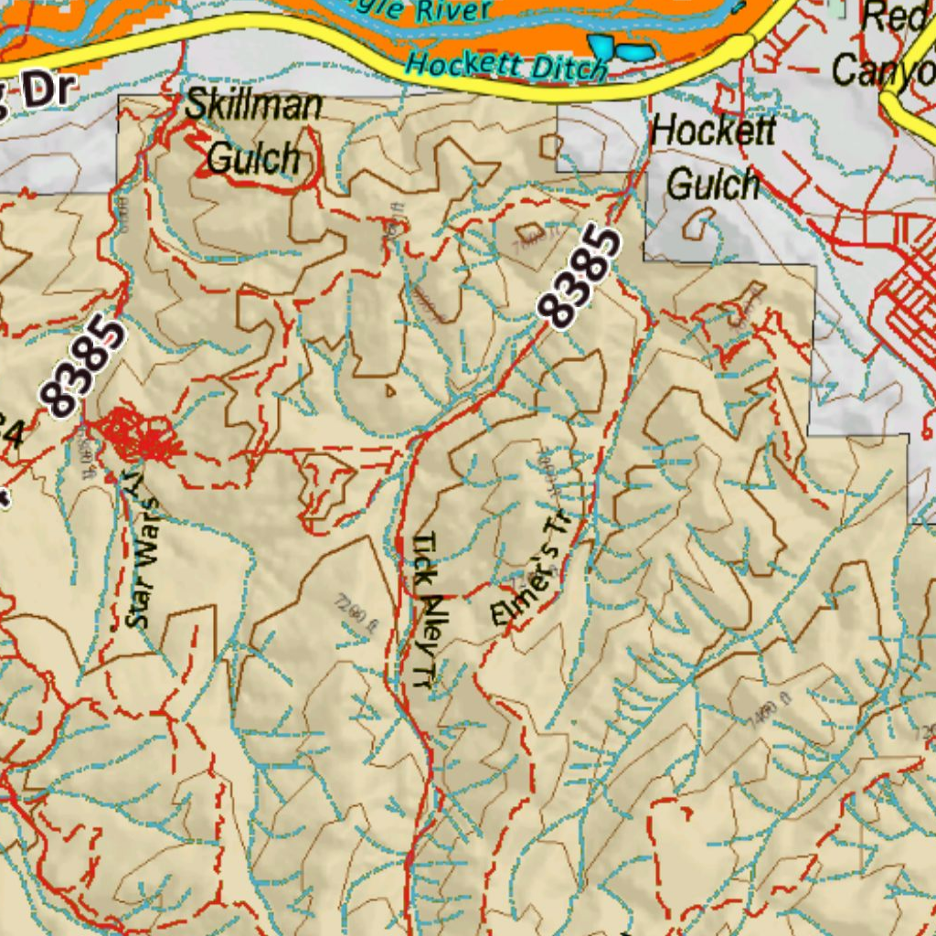 Land Ownership Map for CO Unit 44 by Divas de la Caza | Avenza Maps