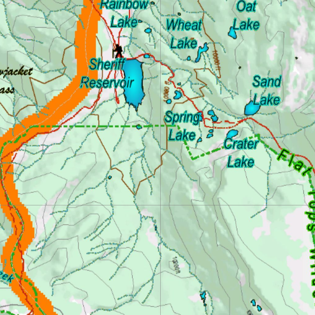 Topographical Map for CO Unit 231 by Divas de la Caza | Avenza Maps