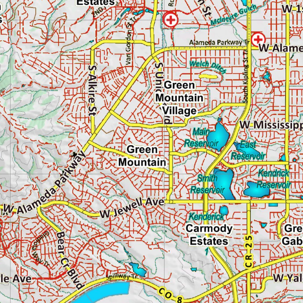 Topographical Map for CO Unit 38 by Divas de la Caza | Avenza Maps