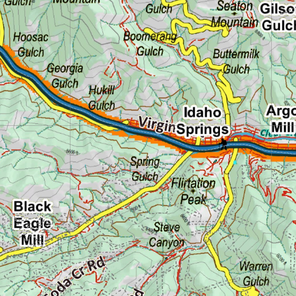Topographical Map for CO Unit 39 by Divas de la Caza | Avenza Maps