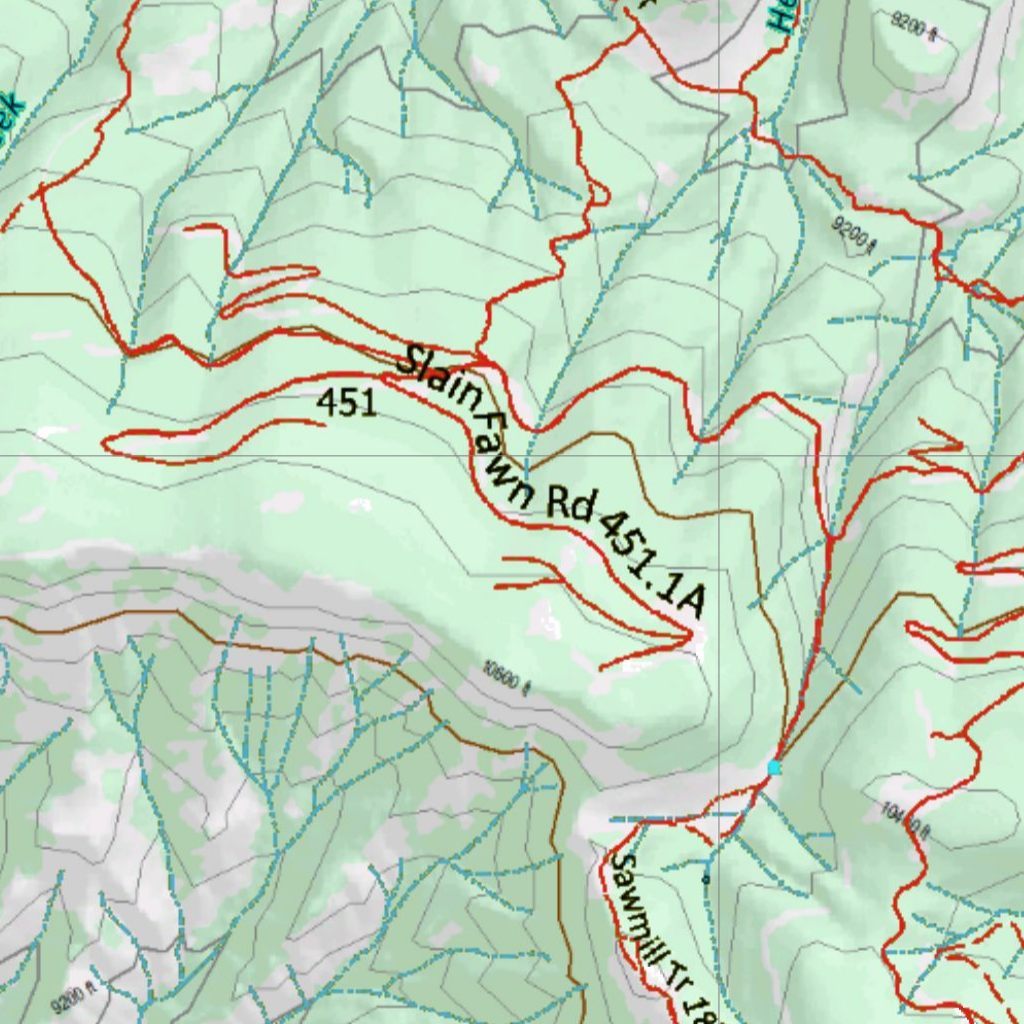 Topographical Map for CO Unit 44 by Divas de la Caza | Avenza Maps