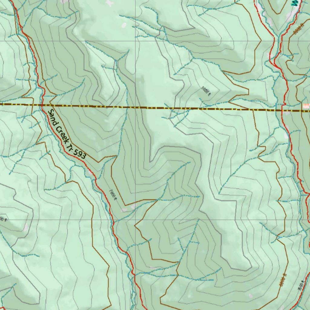 Topographical Map for CO Unit 77 by Divas de la Caza | Avenza Maps