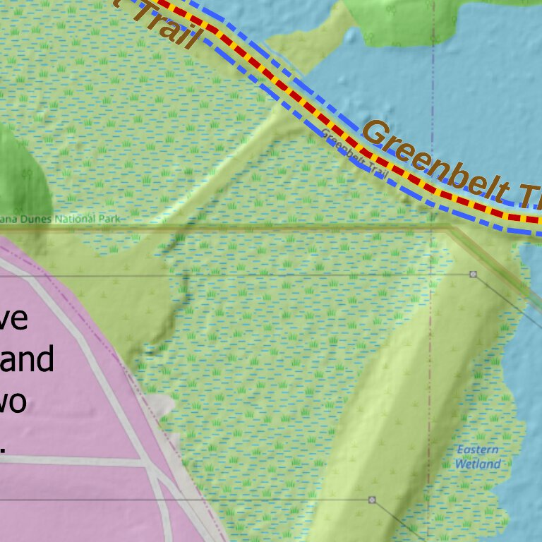 Mile 15 Scenic Alternate - Cowles Bog Map by Dunes Long Trail | Avenza Maps