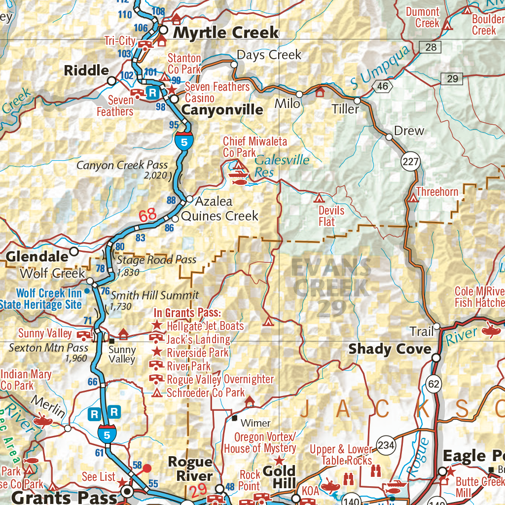 2026 Oregon Deer Hunt Areas Map by East View Map Link | Avenza Maps