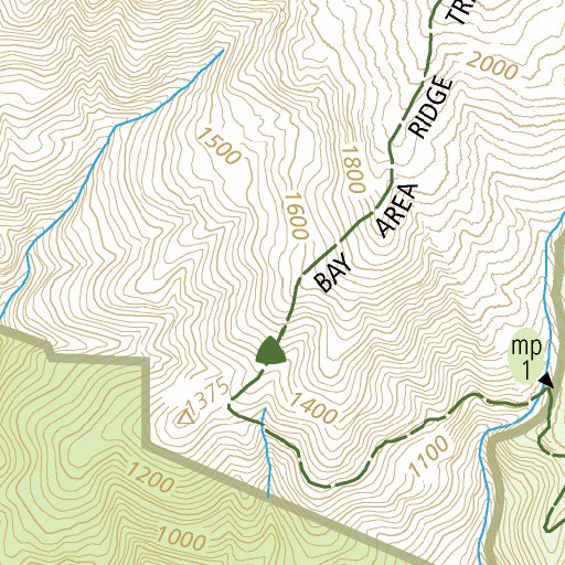 Mission Peak Regional Preserve Map by EBRPD | Avenza Maps