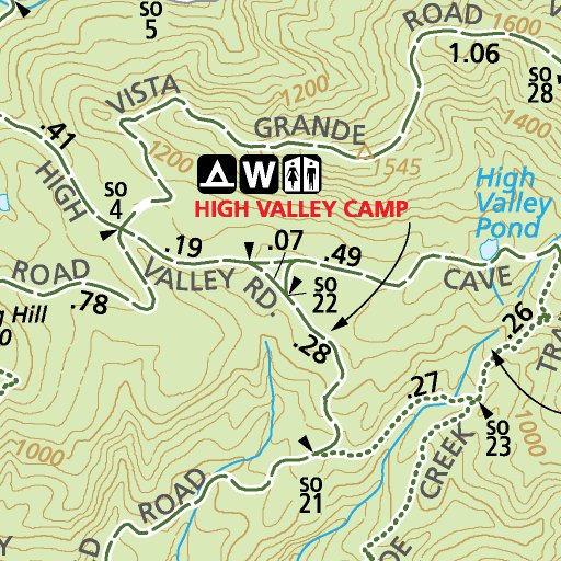 Sunol Regional Wilderness Map by EBRPD | Avenza Maps