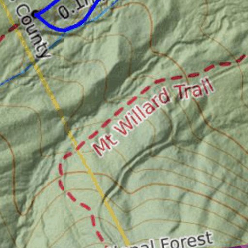 Cascade Loop Trail Map by Effortless Adventure LLC | Avenza Maps
