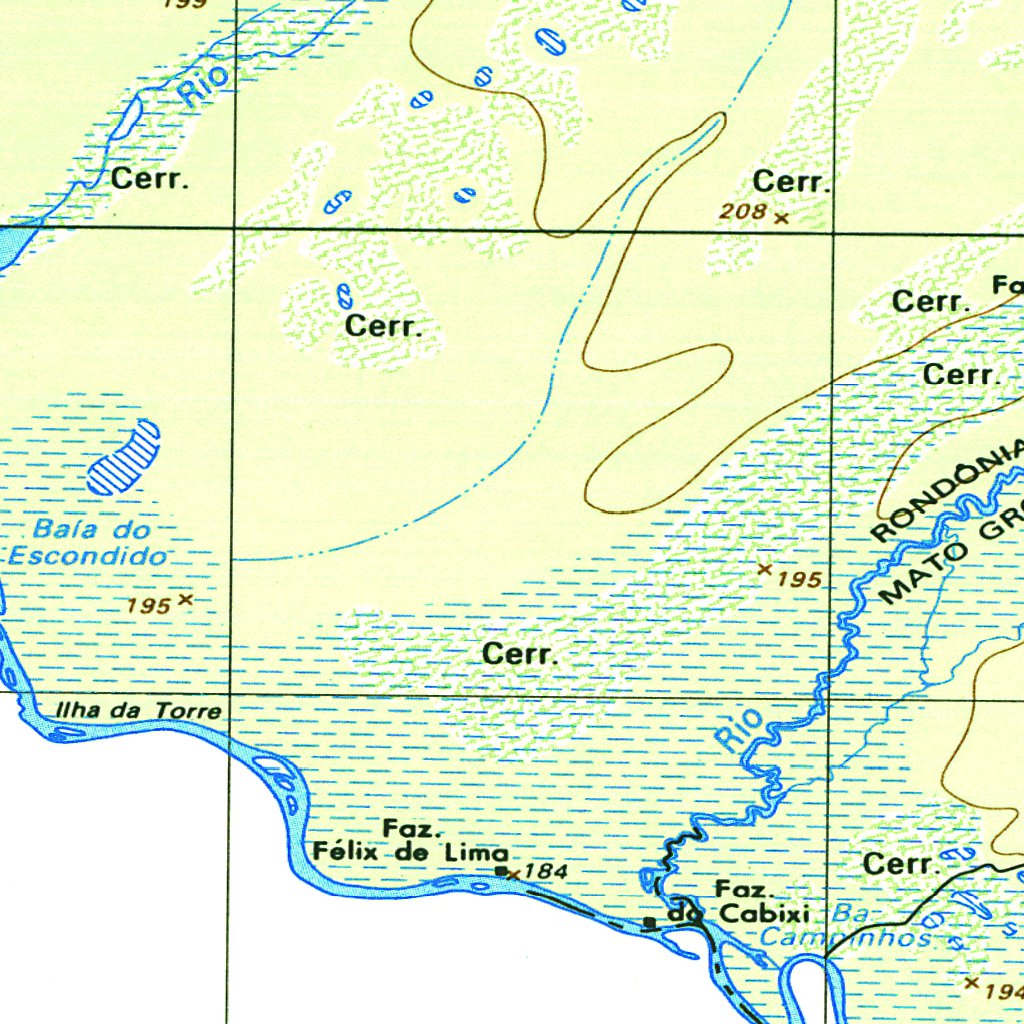 COLORADO DO OESTE Map by ENGESAT INTERNATIONAL | Avenza Maps