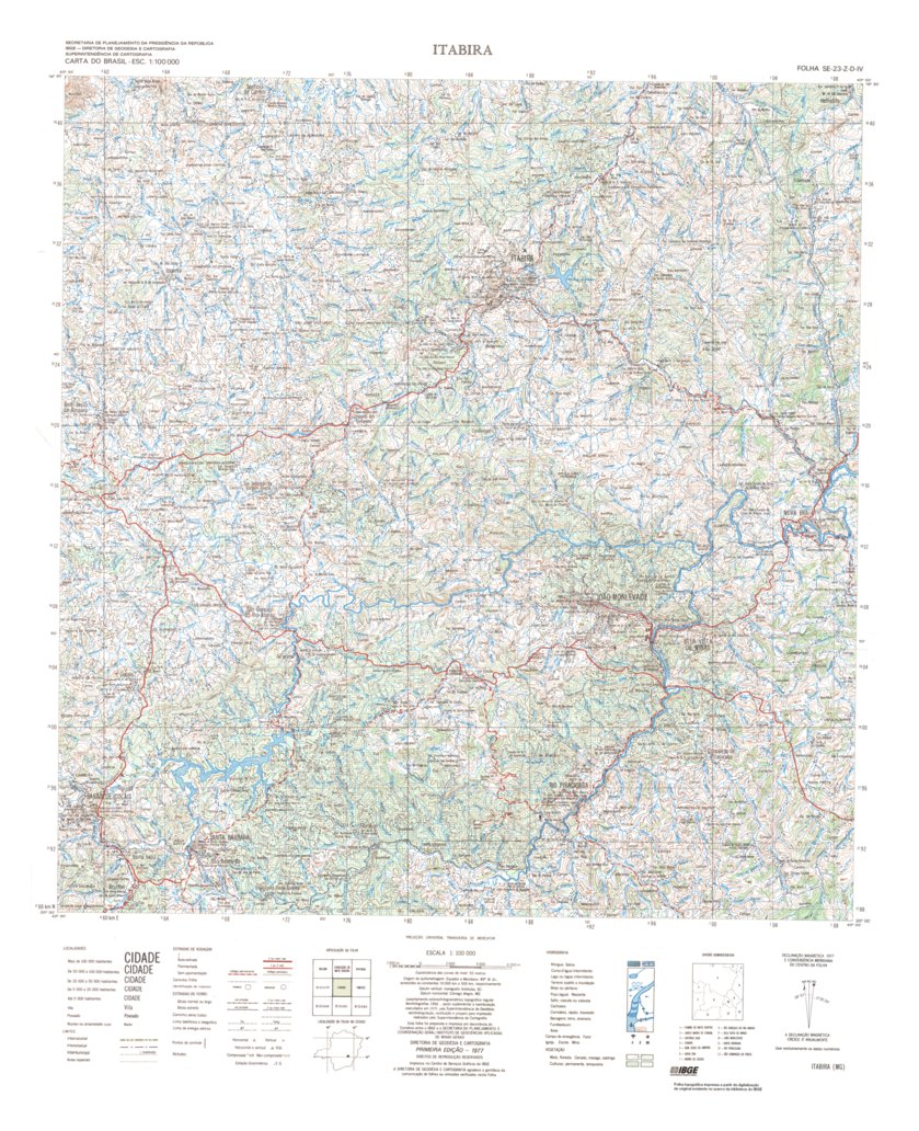 ITABIRA Map by ENGESAT INTERNATIONAL | Avenza Maps