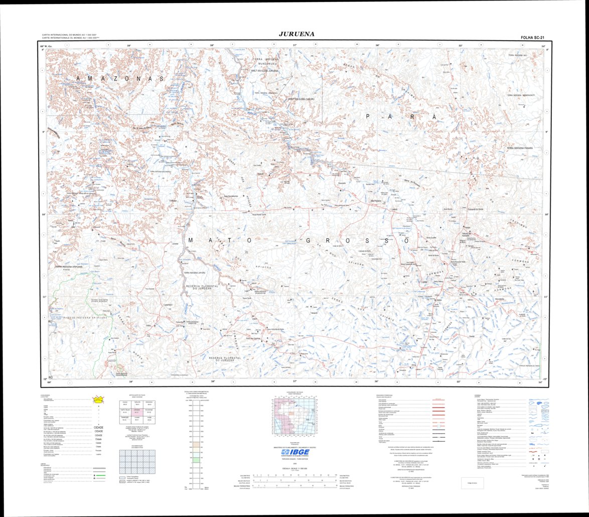 Juruena Map by ENGESAT INTERNATIONAL | Avenza Maps