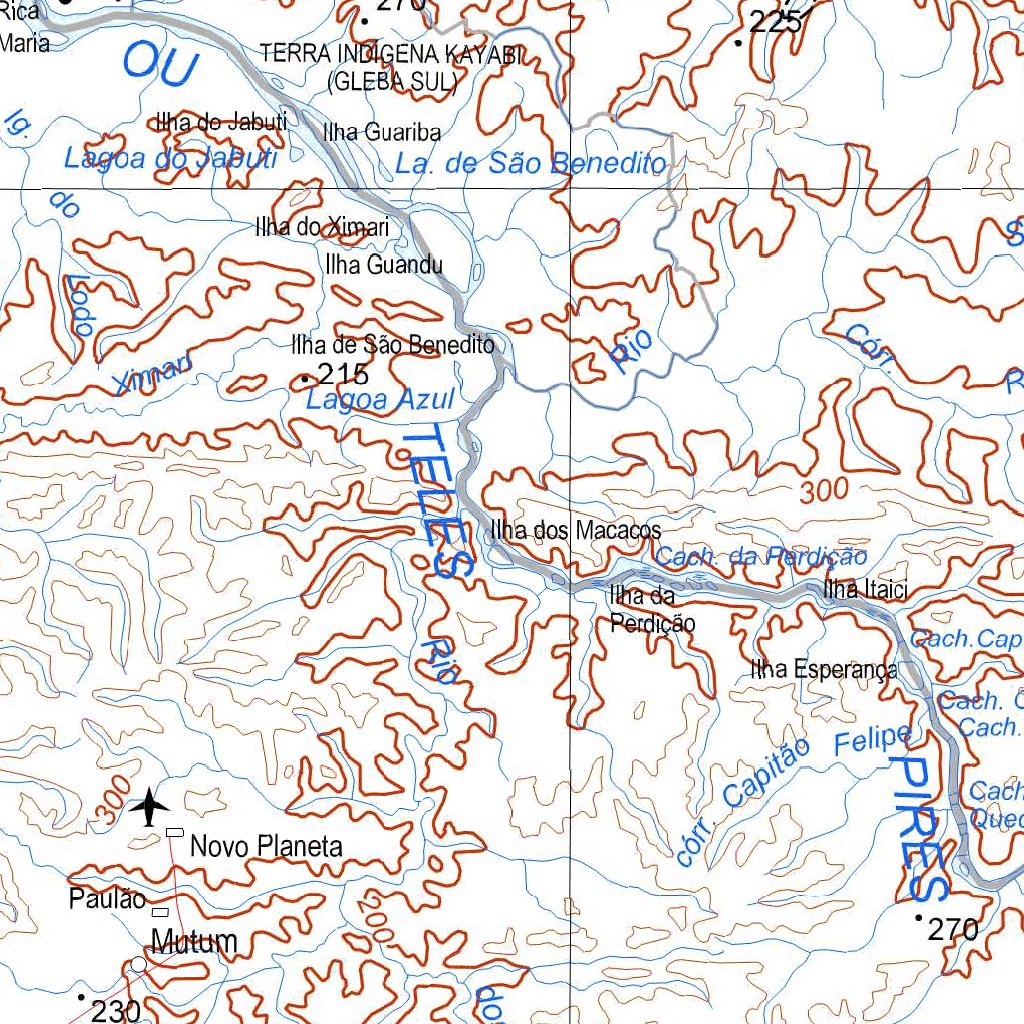 Juruena Map by ENGESAT INTERNATIONAL | Avenza Maps