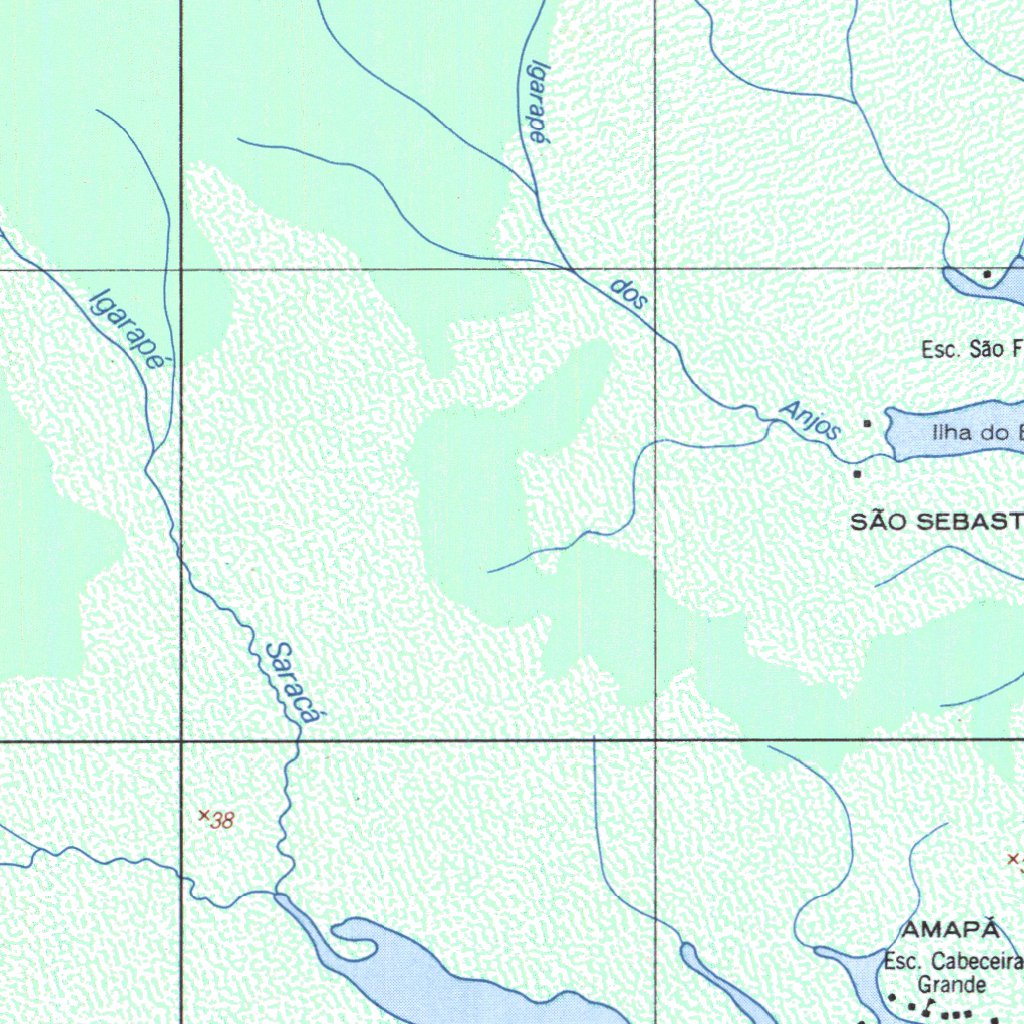 LAGOA DE SAPUCUÁ Map by ENGESAT INTERNATIONAL | Avenza Maps
