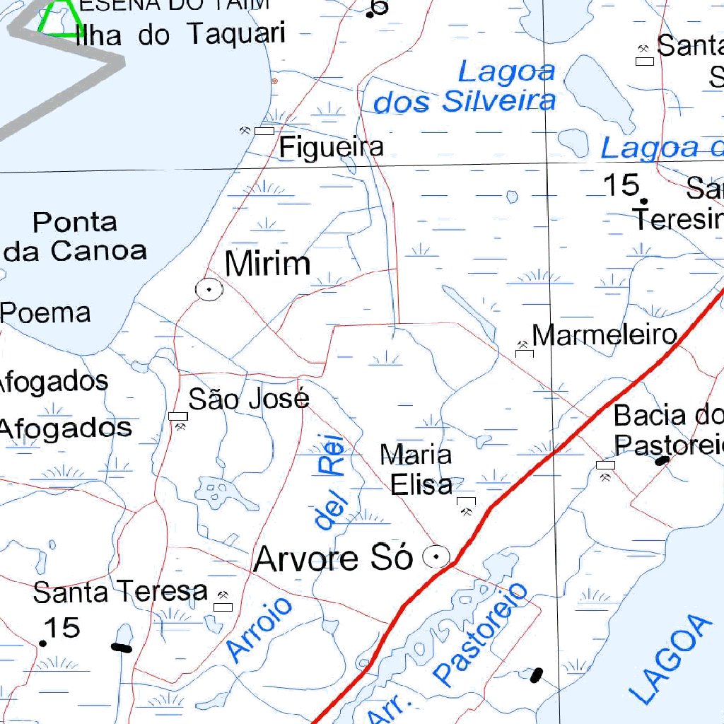 Lagoa Mirim Map by ENGESAT INTERNATIONAL | Avenza Maps