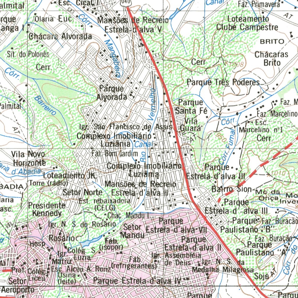 LUZIÂNIA Map by ENGESAT INTERNATIONAL | Avenza Maps