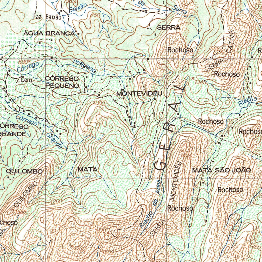 MONTE AZUL Map by ENGESAT INTERNATIONAL | Avenza Maps