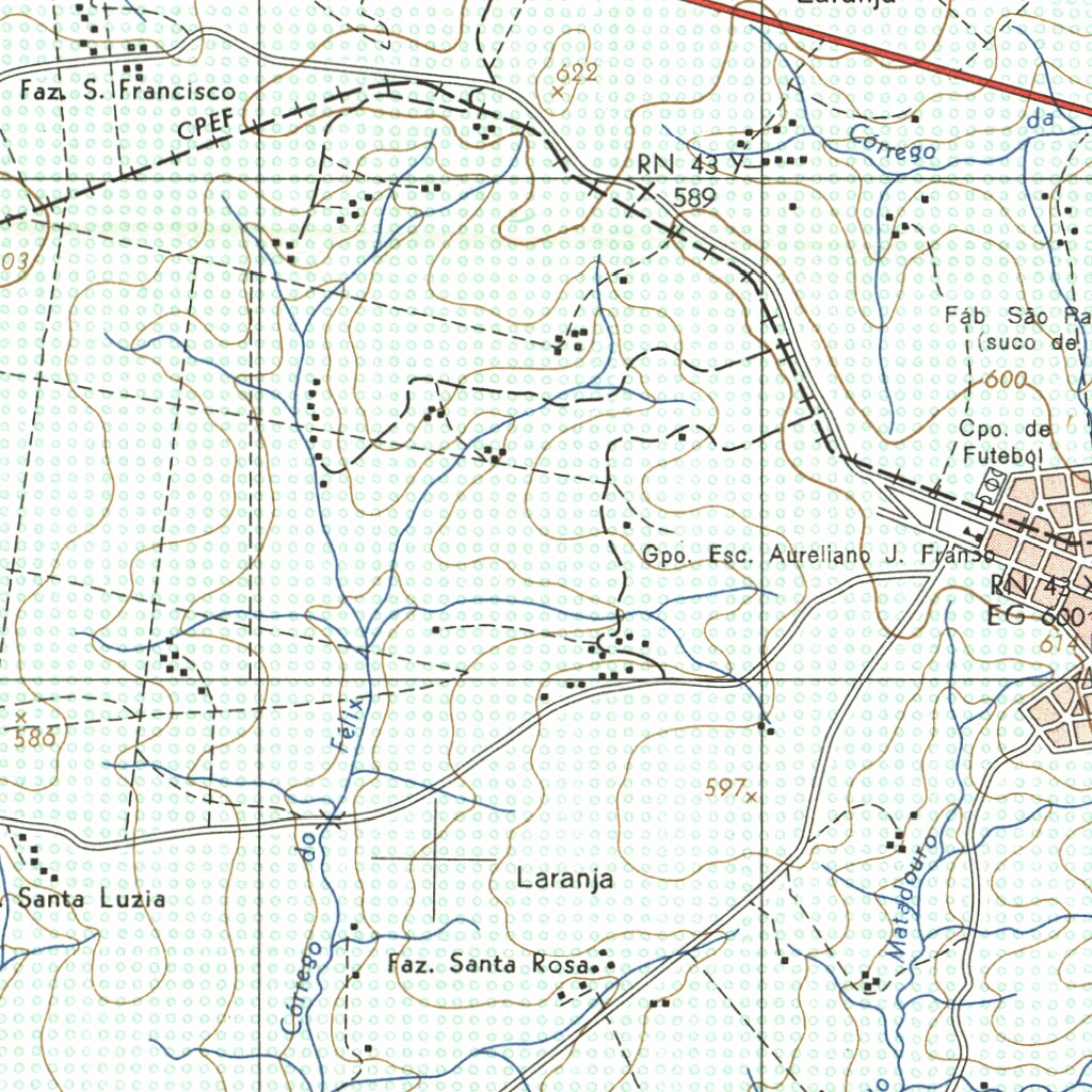 MONTE AZUL PAULISTA Map by ENGESAT INTERNATIONAL | Avenza Maps