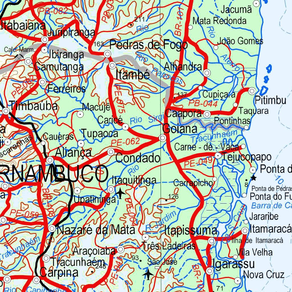 Natal Map by ENGESAT INTERNATIONAL | Avenza Maps