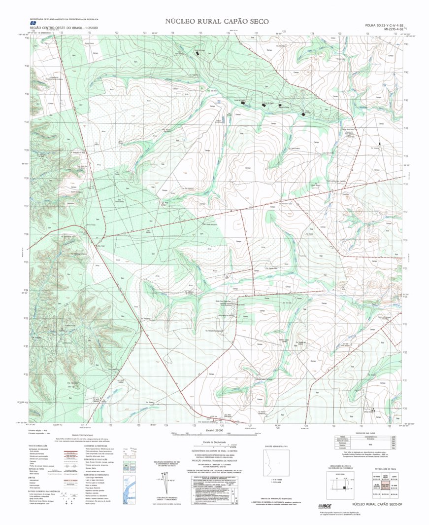 NÚCLEO RURAL CAPÃO SECO Map by ENGESAT INTERNATIONAL | Avenza Maps