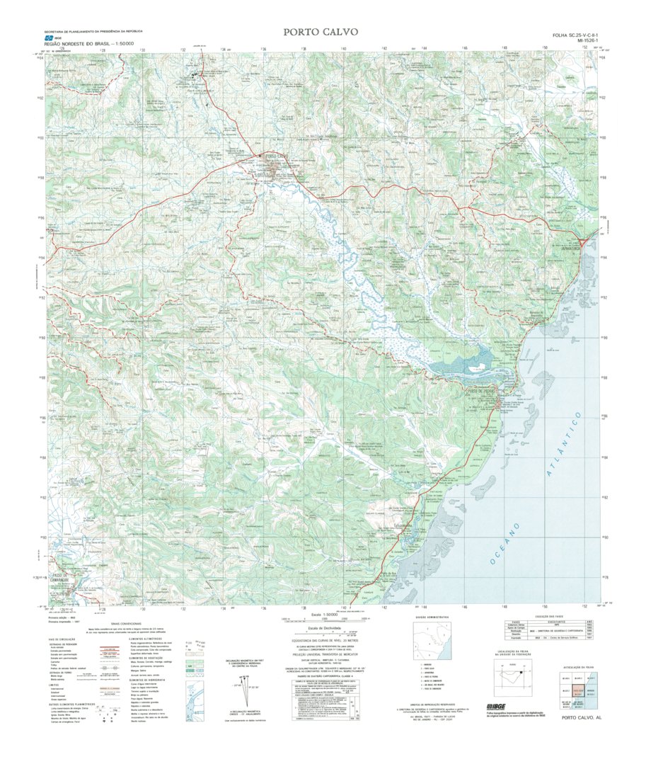 PORTO CALVO Map by ENGESAT INTERNATIONAL | Avenza Maps