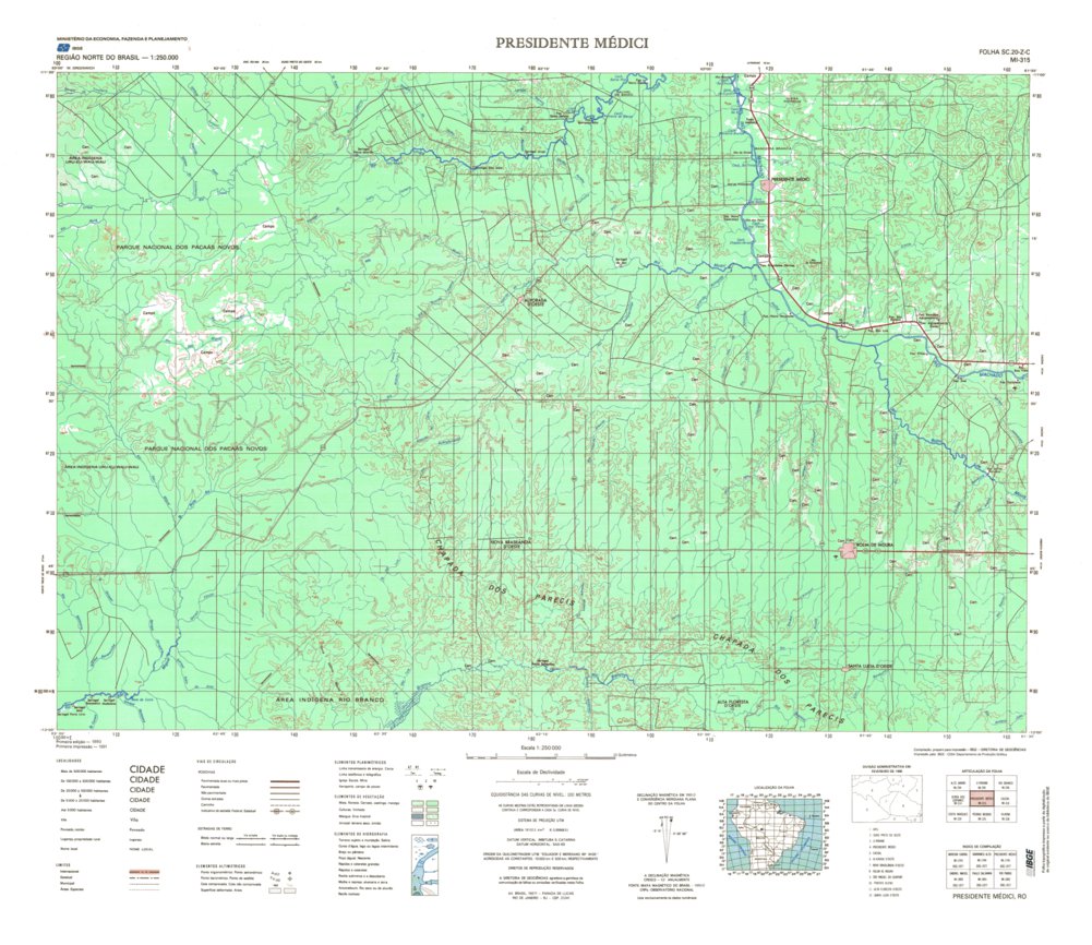 PRESIDENTE MÉDICI Map by ENGESAT INTERNATIONAL | Avenza Maps