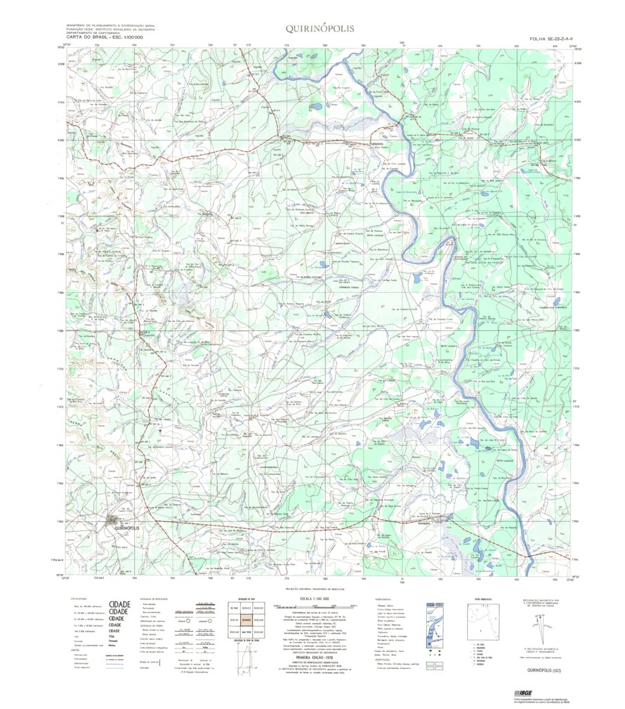 QUIRINÓPOLIS Map by ENGESAT INTERNATIONAL | Avenza Maps