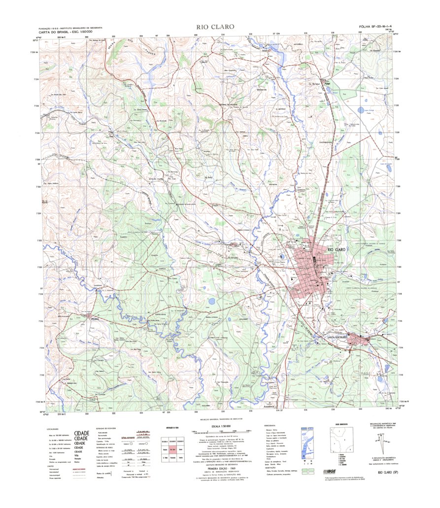 RIO CLARO Map by ENGESAT INTERNATIONAL | Avenza Maps