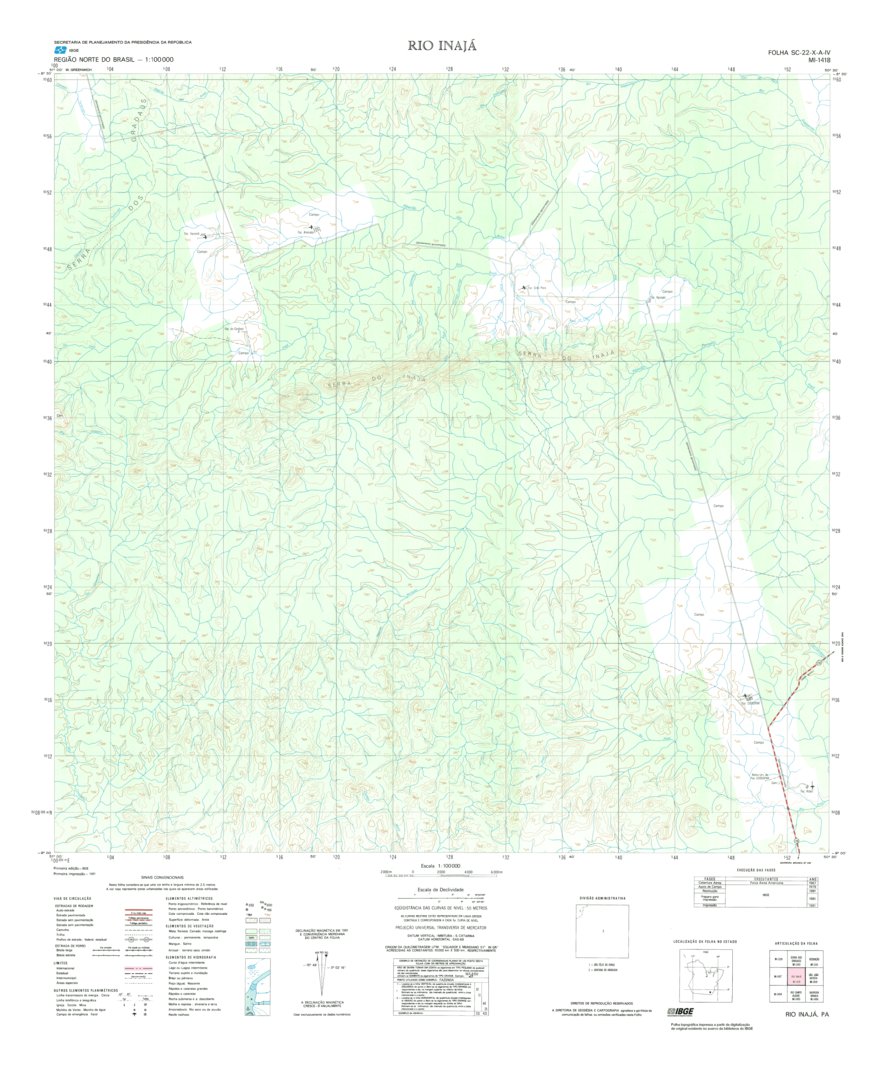 RIO INAJÁ Map by ENGESAT INTERNATIONAL | Avenza Maps