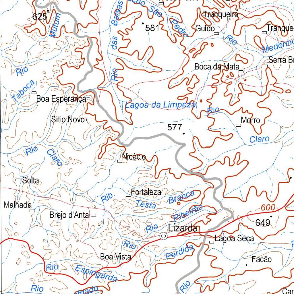 Rio São Francisco Map by ENGESAT INTERNATIONAL | Avenza Maps