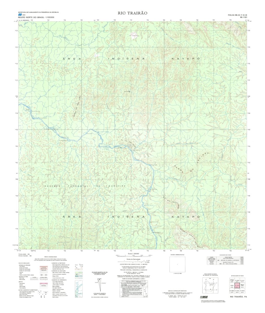 RIO TRAIRÃO Map by ENGESAT INTERNATIONAL | Avenza Maps