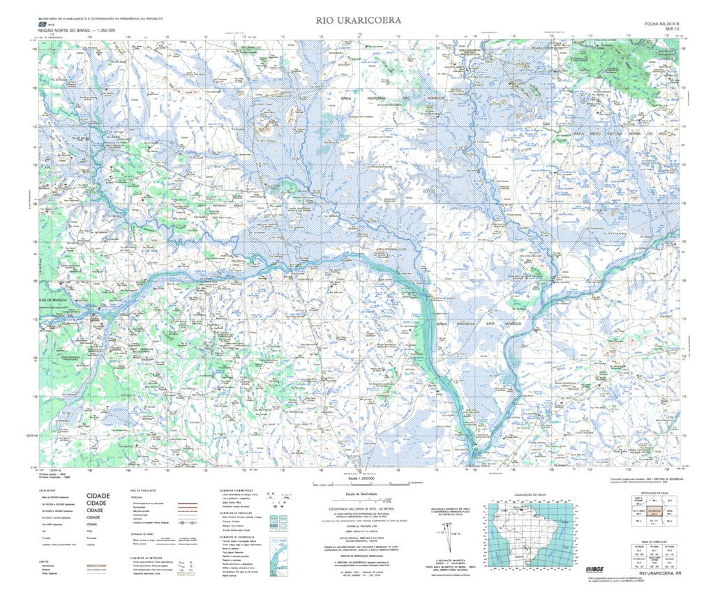 RIO URARICOERA Map by ENGESAT INTERNATIONAL | Avenza Maps