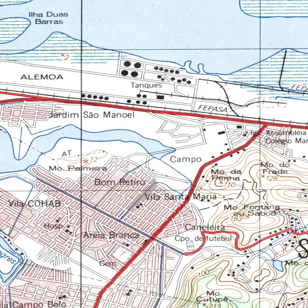SANTOS Map by ENGESAT INTERNATIONAL | Avenza Maps