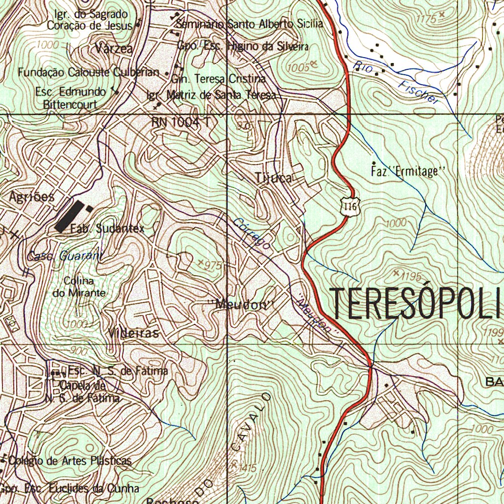 TERESÓPOLIS Map by ENGESAT INTERNATIONAL | Avenza Maps