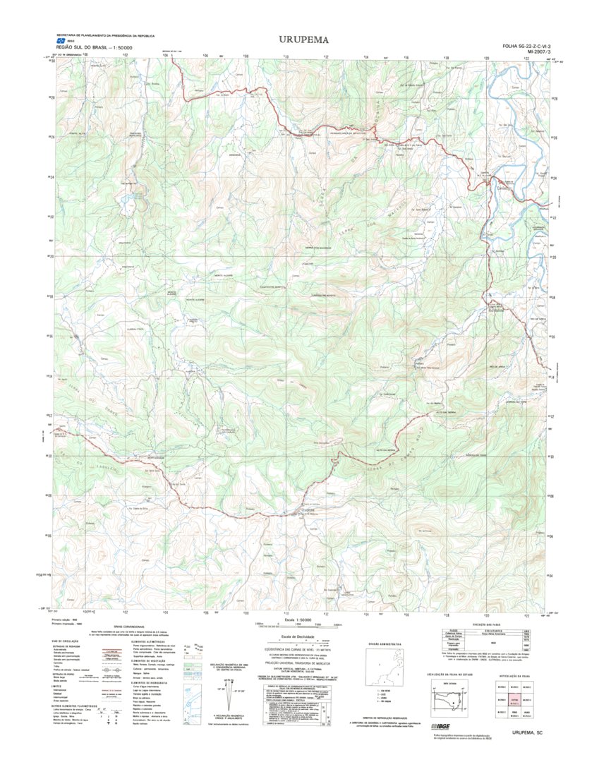 URUPEMA Map by ENGESAT INTERNATIONAL | Avenza Maps