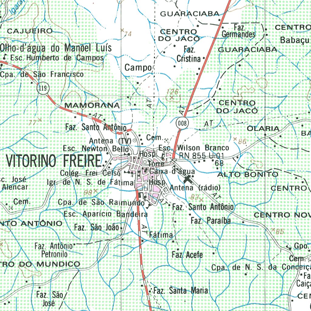 VITORINO FREIRE Map by ENGESAT INTERNATIONAL | Avenza Maps