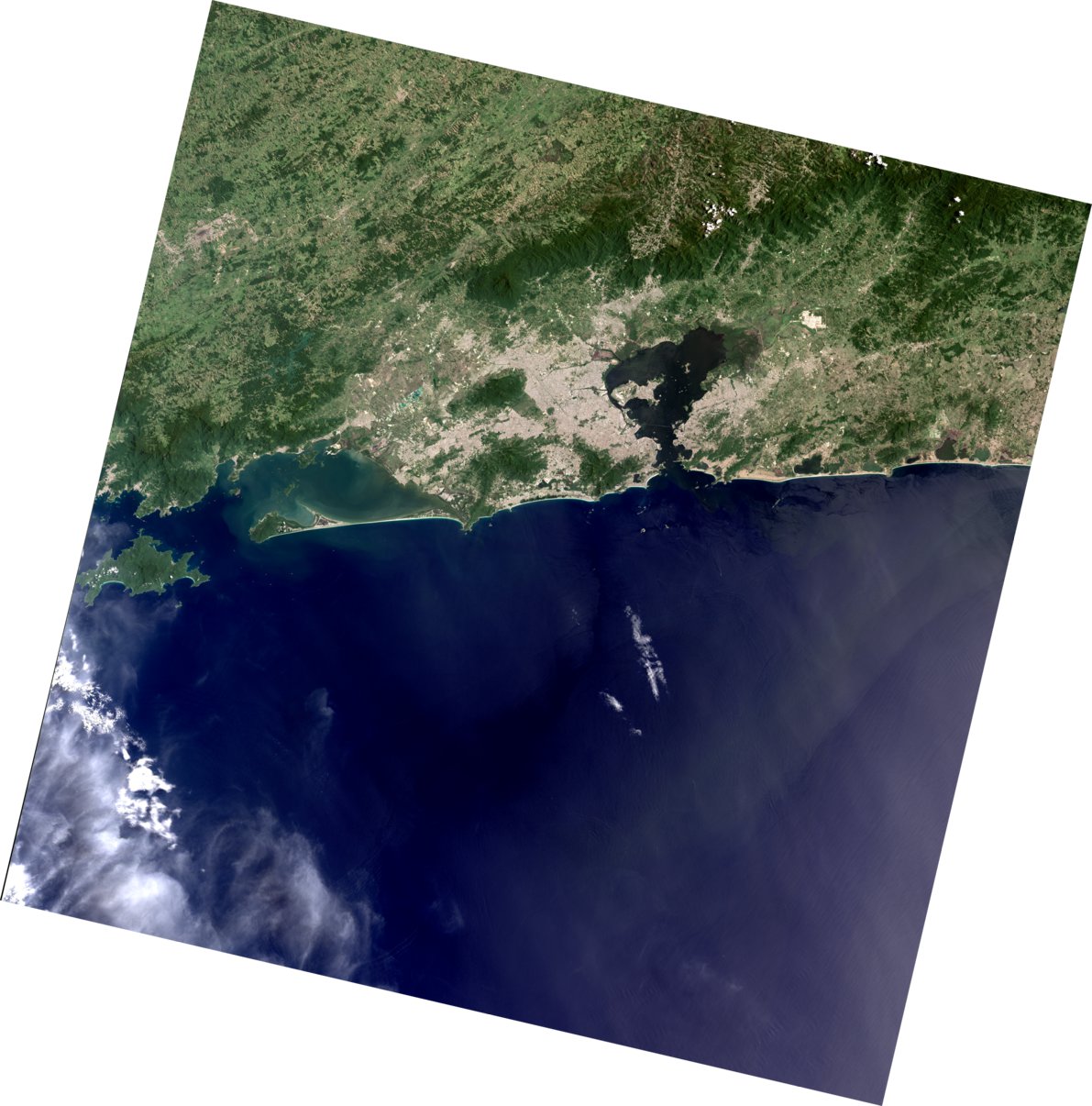 Rio de Janeiro - RJ - Brazil 15 m resolution Satelite Imagery dated ...