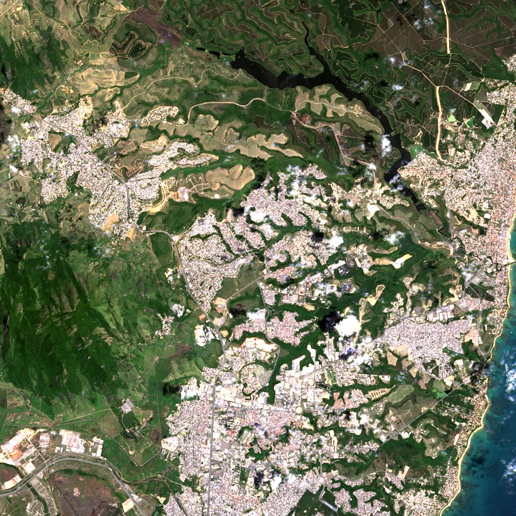 Rio Doce River 40 days after pollution by SAMARCO DAM in 16Dec2015 Map ...