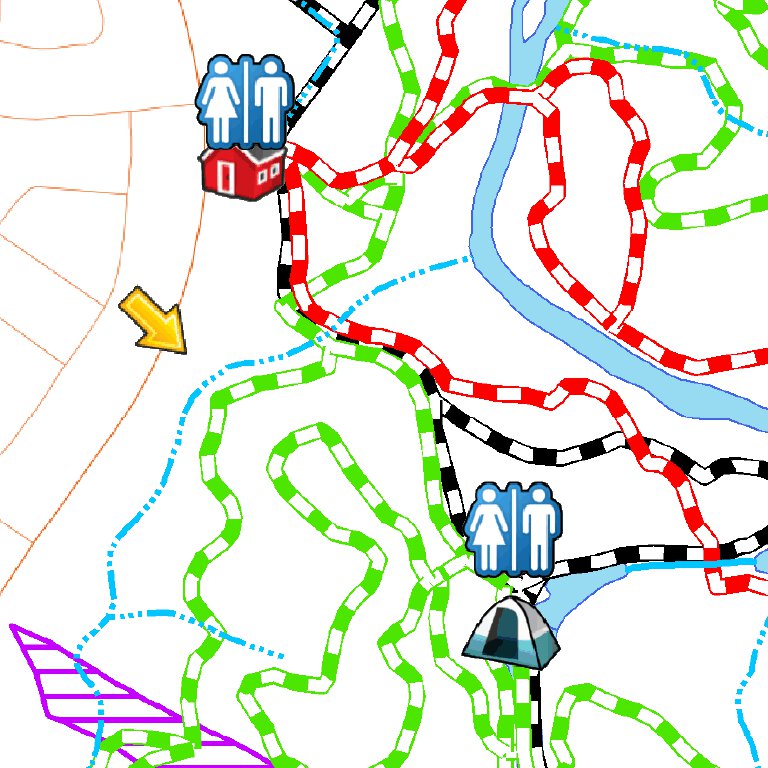 Parc Rivière du Moulin Hiver Map by Eric Gaudreault | Avenza Maps