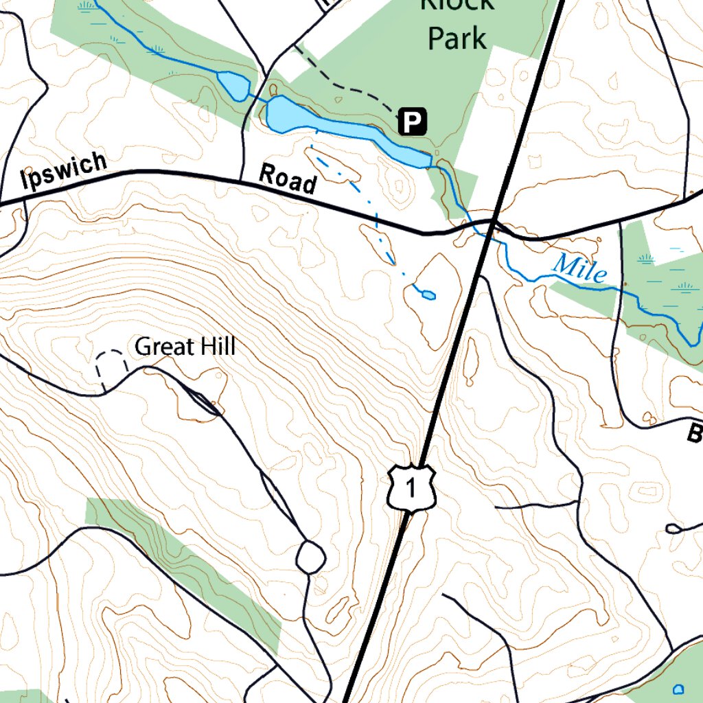ECTA Topsfield Trail Map by Essex County Trail Association | Avenza Maps