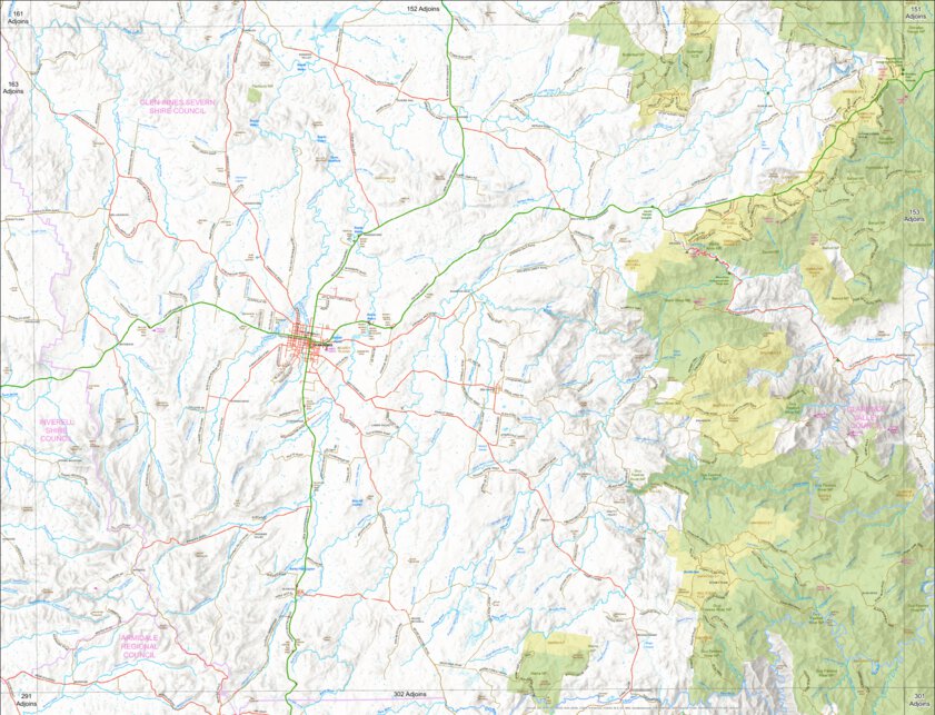 Evans Map 154 by EVANS MAPPING | Avenza Maps