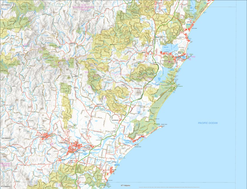 Evans Map 323 by EVANS MAPPING | Avenza Maps