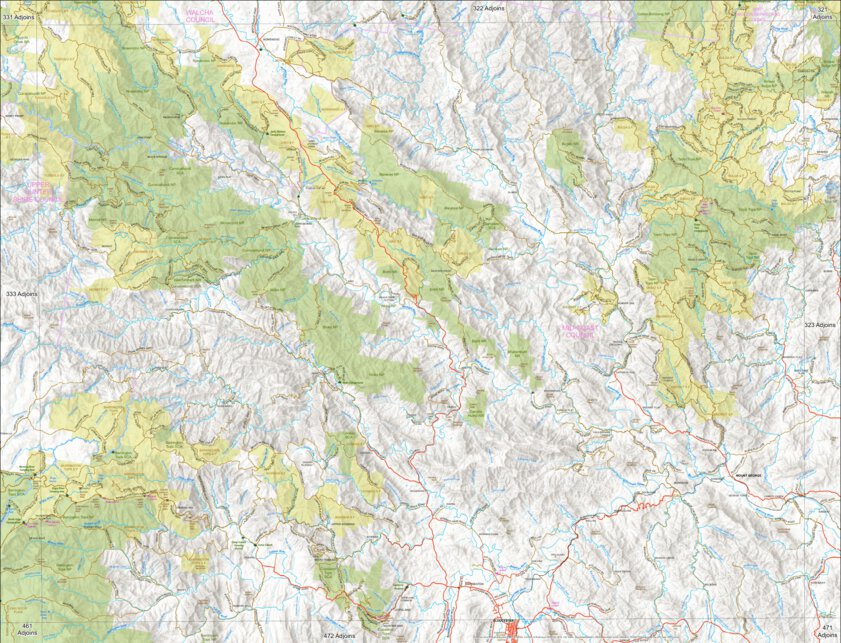 Evans Map 324 by EVANS MAPPING | Avenza Maps