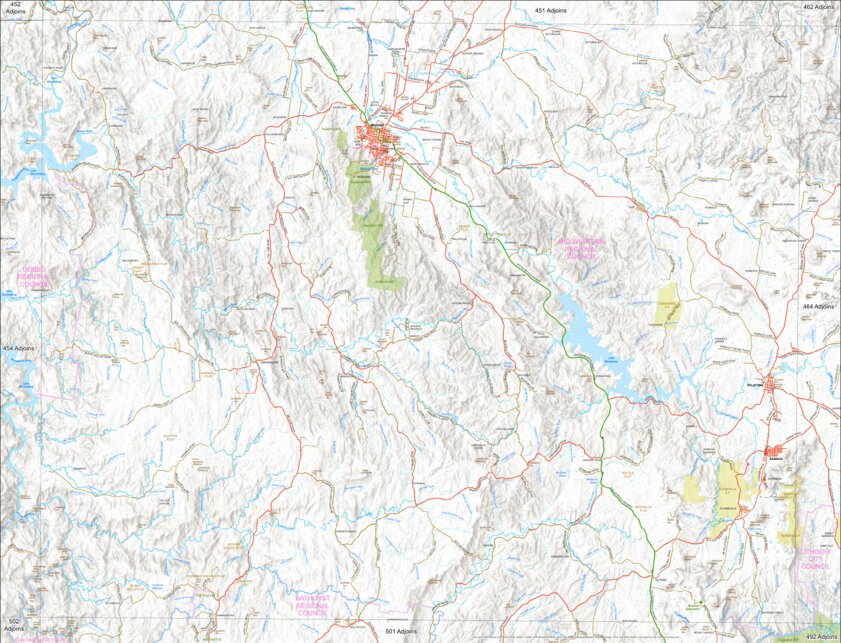 Evans Map 453 by EVANS MAPPING | Avenza Maps